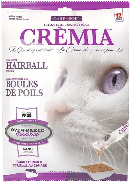 Gâterie en purée sans grains pour chats Boules de poil – Canard | Oven ...