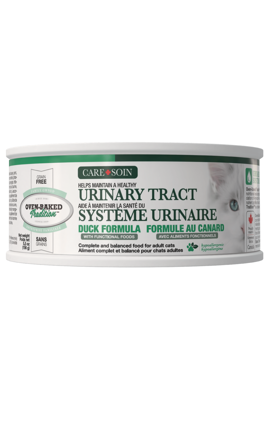 Urinary Tract Grain-Free Pâté for Adult Cats - Duck | Oven-Baked Tradition